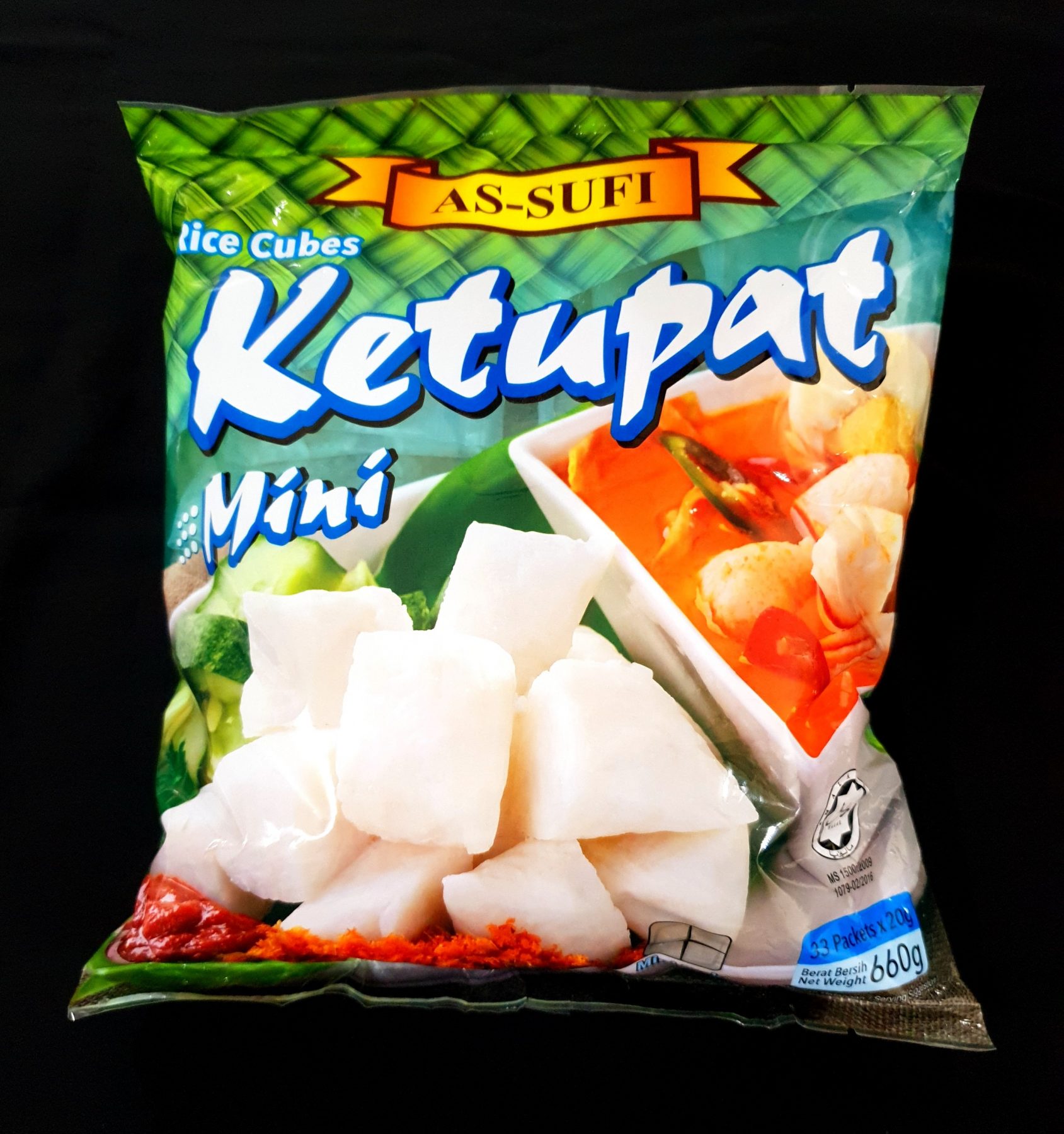 Ketupat Nasi Mini (Mini Pack Rice Cubes) – AS-SUFI – COOKING IS EASY ...