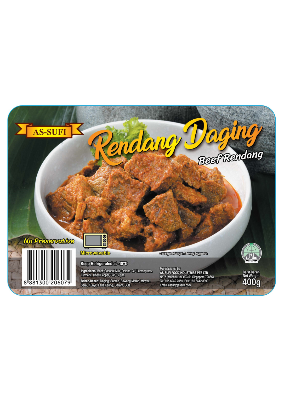 Rendang Daging – AS-SUFI