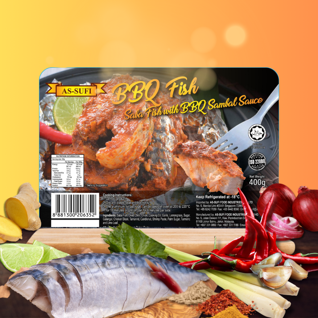 BBQ Fish Saba Fish with BBQ Sambal Sauce – AS-SUFI